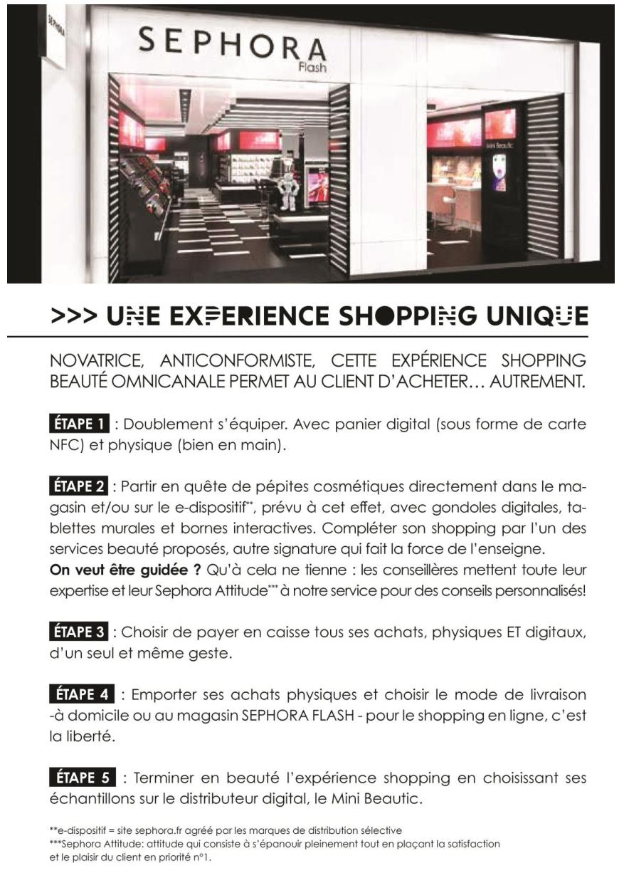 Le 1er Sephora connecté ouvre ses portes aujourd'hui à Paris