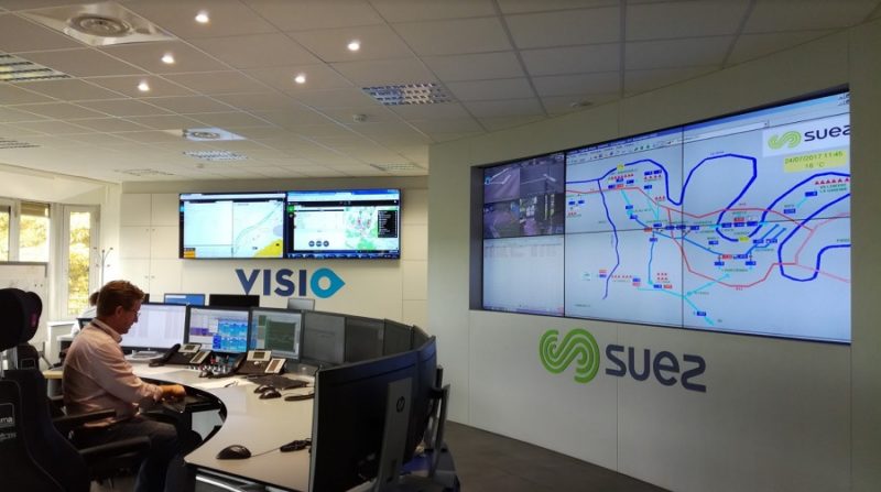 Suez, un centre VISIO intelligent pour contrôler la distribution de l'eau