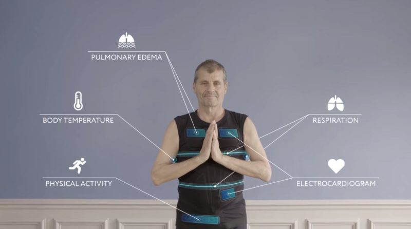 Chronolife associe une IA et un t-shirt connecté pour suivre les patients