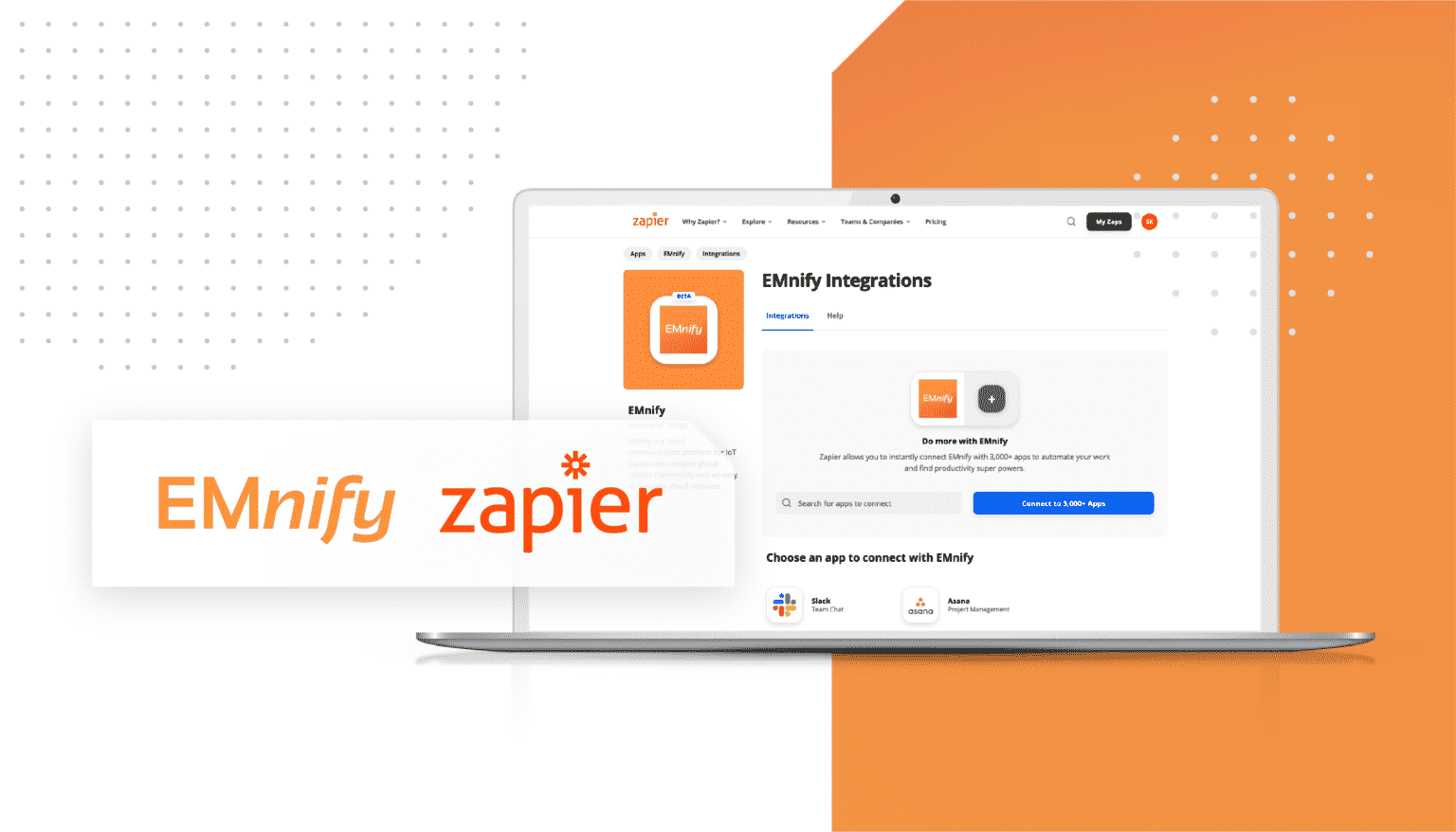 EMnify intègre Zapier pour fournir des solutions IoT sans code