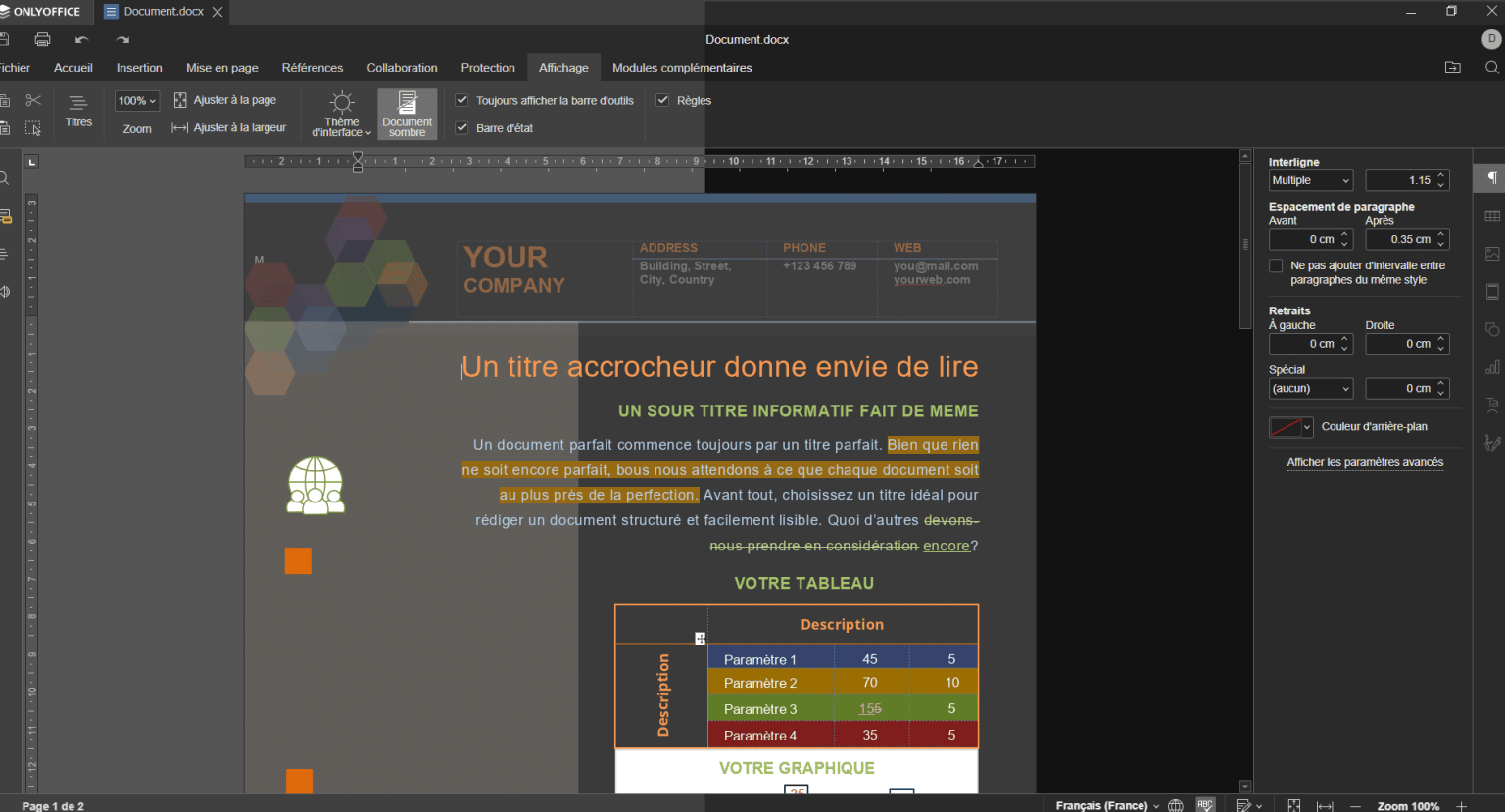 ONLYOFFICE : guide complet sur la suite bureautique collaborative