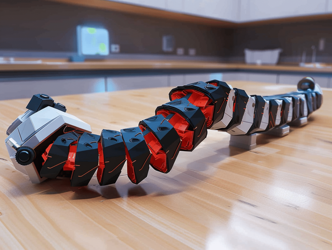 Un robot chenille modulaire à la conquête de l'innovation