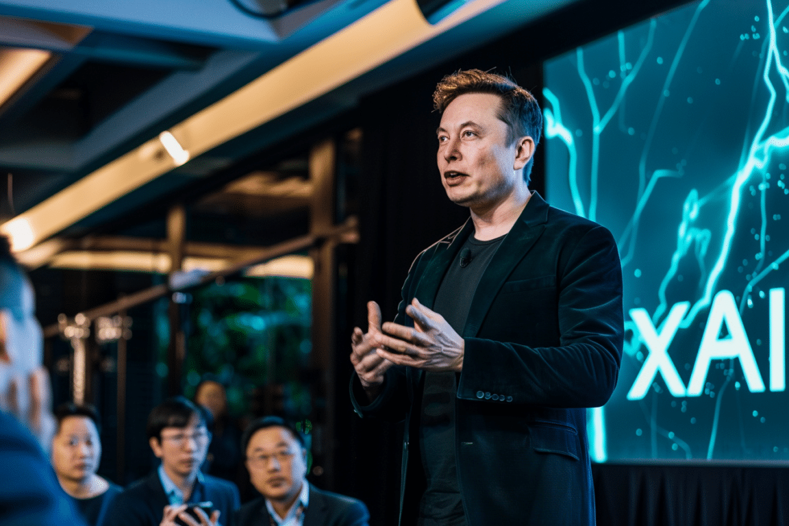 Elon Musk lance une app IA révolutionnaire