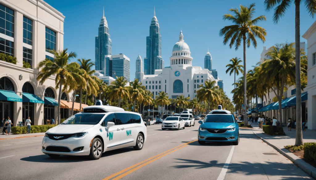 Miami à l'Heure des Robotaxis : Waymo Prêt à Débarquer en 2024