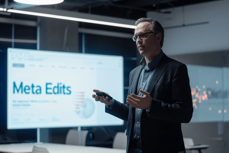 Meta dévoile Edits, rival de CapCut en montage vidéo