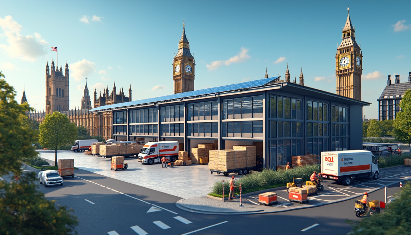 Westminster innove avec un hub de micro-logistique