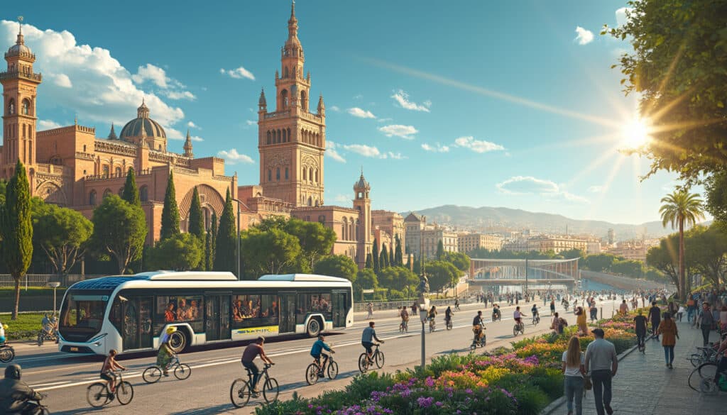 Séville et Hanovre : un partenariat pour la mobilité urbaine durable