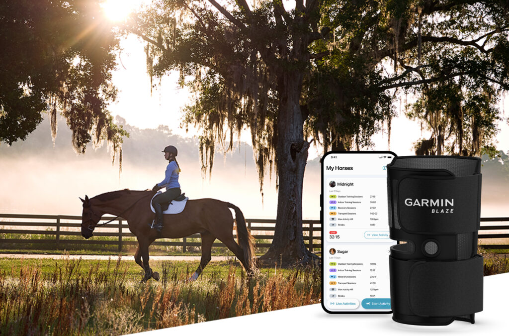 Chevaux connectés : Blaze, le capteur signé Garmin