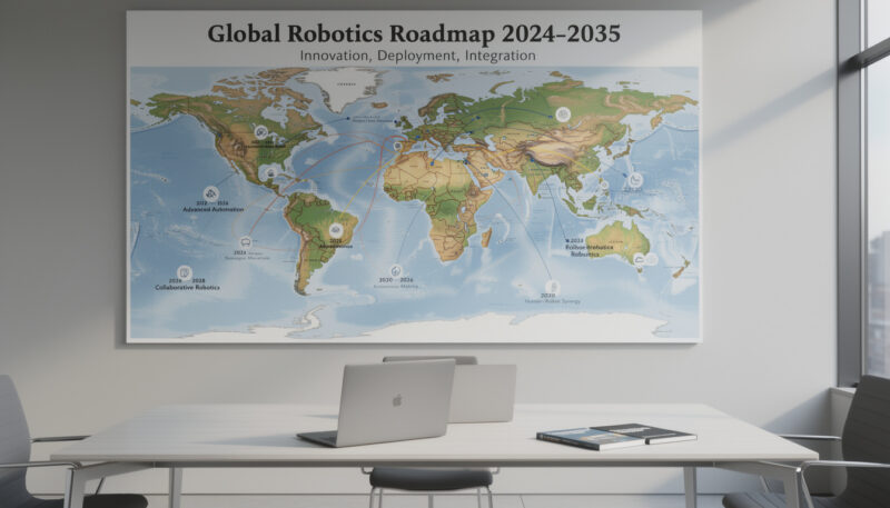 Une feuille de route mondiale trace l’avenir de la robotique jusqu’en 2035